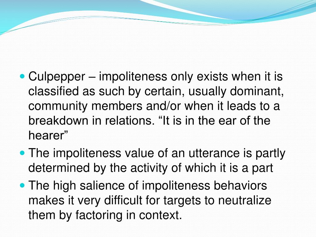 PPT - Impoliteness and Entertainment in the Television Quiz Show: The ...