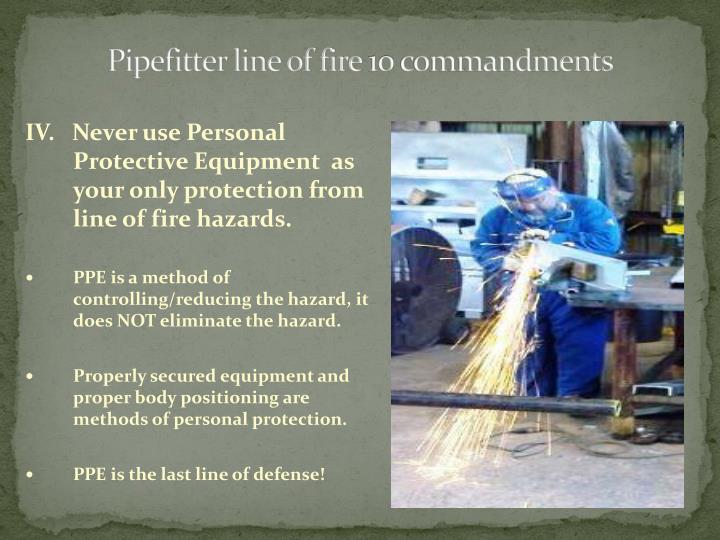 PPT - Line of fire 10 commandments PowerPoint Presentation - ID:2619164