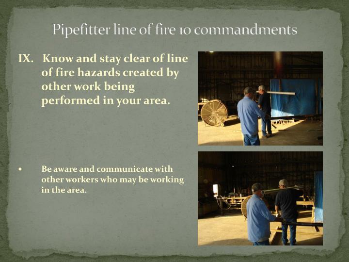 PPT - Line of fire 10 commandments PowerPoint Presentation - ID:2619164