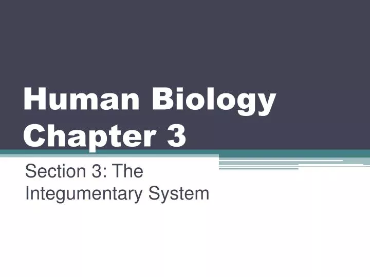 PPT - Human Biology Chapter 3 PowerPoint Presentation, free download ...