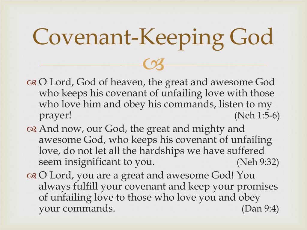 PPT - The Covenant -Making God & YWAM PowerPoint Presentation, free ...