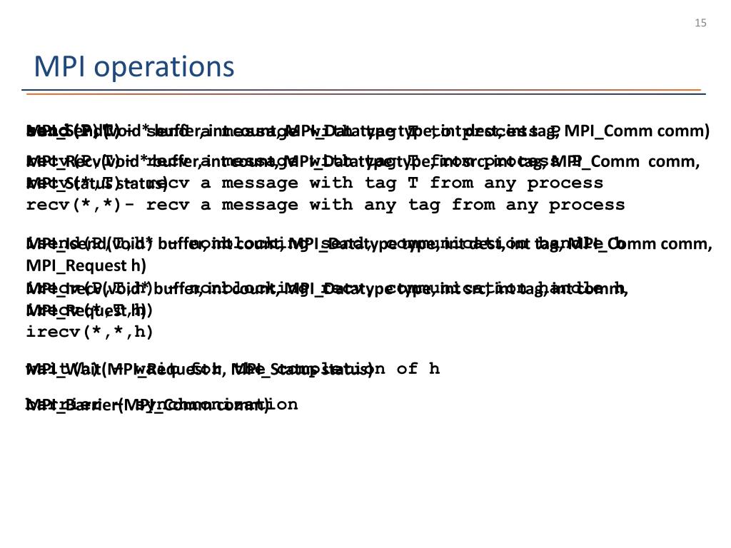 Ppt Scalable Formal Dynamic Verification Of Mpi Programs Through Distributed Causality