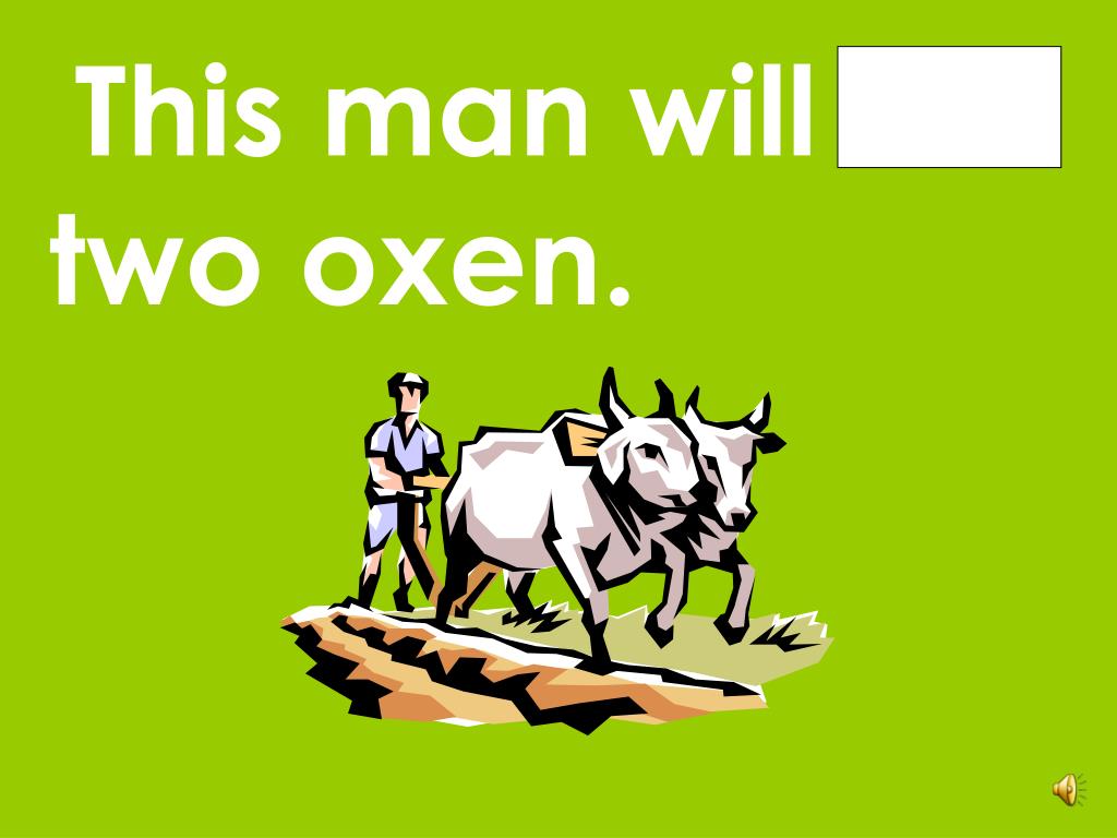 PPT - The Big Blue Ox Word Wall Words PowerPoint Presentation, free ...