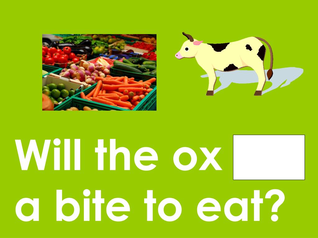 PPT - The Big Blue Ox Word Wall Words PowerPoint Presentation, free ...