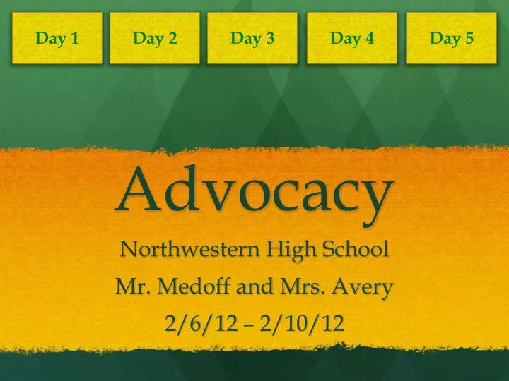 PPT - Advocacy PowerPoint Presentation, free download - ID:2620926
