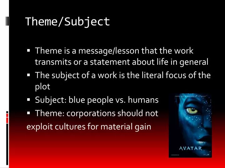 PPT - Theme/Subject PowerPoint Presentation, free download - ID:2621096