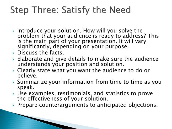 PPT - Monroe’s Motivated Sequence PowerPoint Presentation - ID:2621194