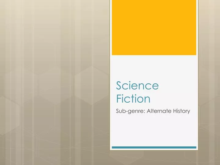 PPT - Science Fiction PowerPoint Presentation, free download - ID:2621226