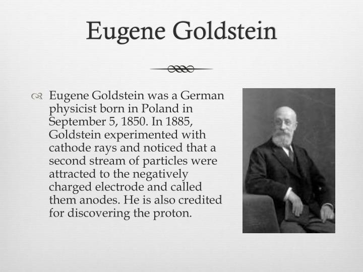 Eugen goldstein atomic theory - assepro