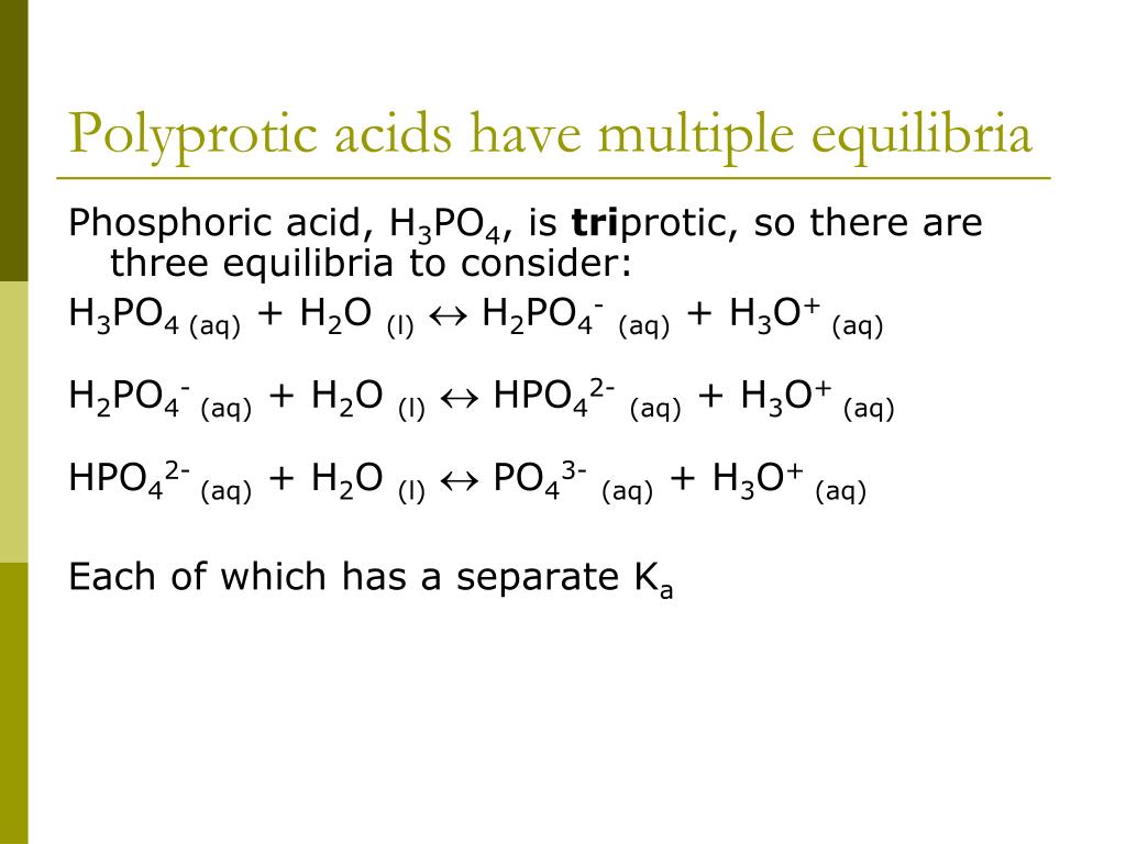 PPT - Acid and Base Equilibria PowerPoint Presentation, free download ...