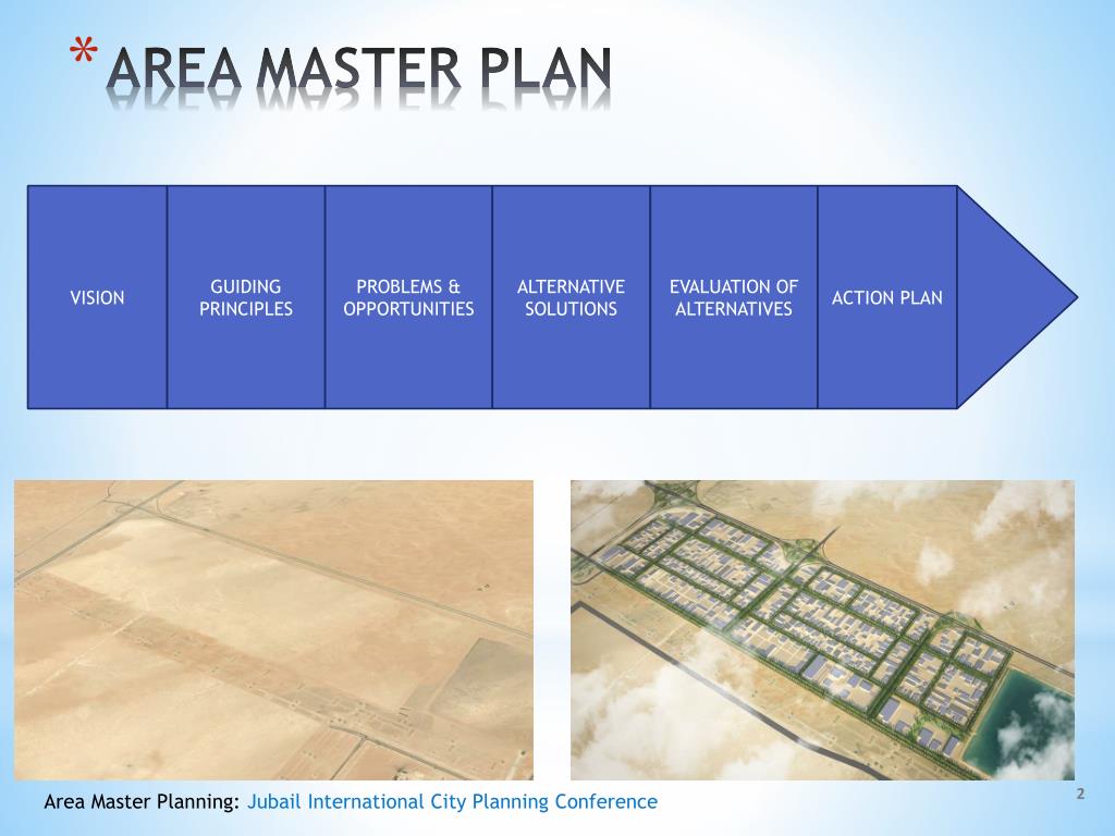 PPT - Integrated Approach to Area Master Planning in Jubail Industrial ...