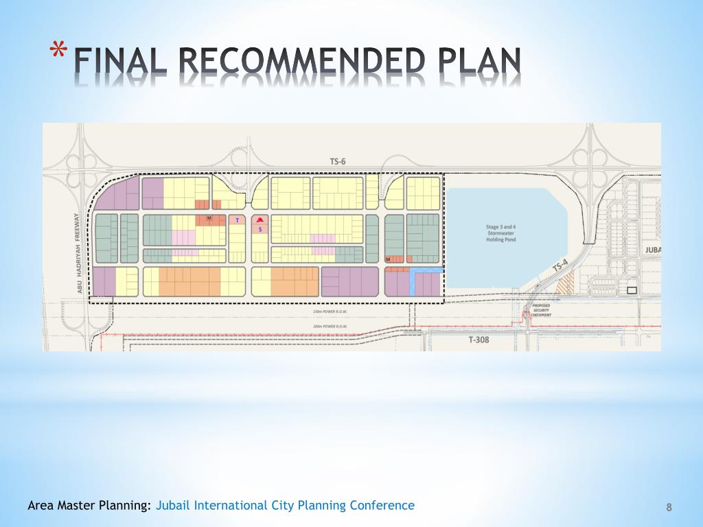 PPT - Integrated Approach to Area Master Planning in Jubail Industrial ...
