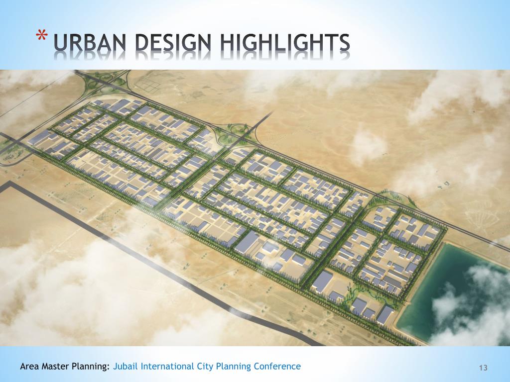 PPT - Integrated Approach to Area Master Planning in Jubail Industrial ...