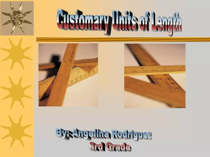 PPT - Customary Units of Length PowerPoint Presentation, free download ...