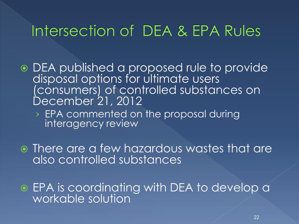 PPT - An Update from EPA Academic Labs Rule & Hazardous Waste ...