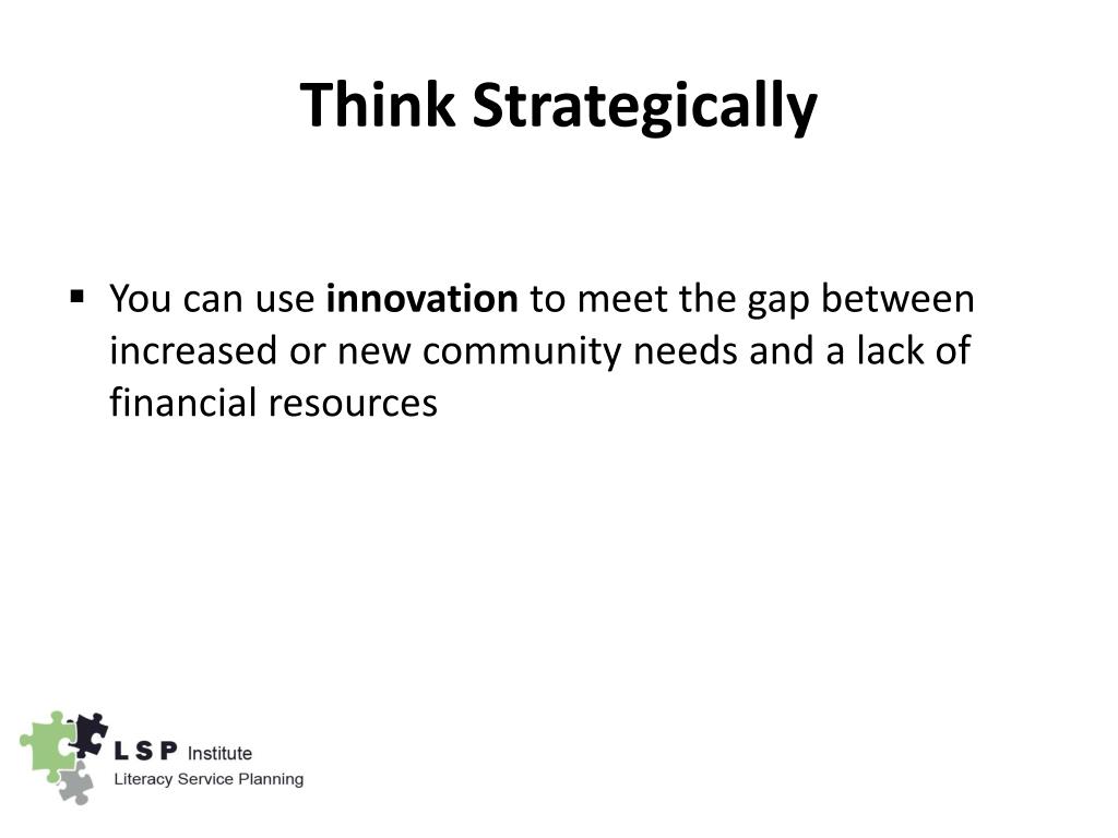 PPT - The Role of Creativity in Strategic Thinking PowerPoint ...