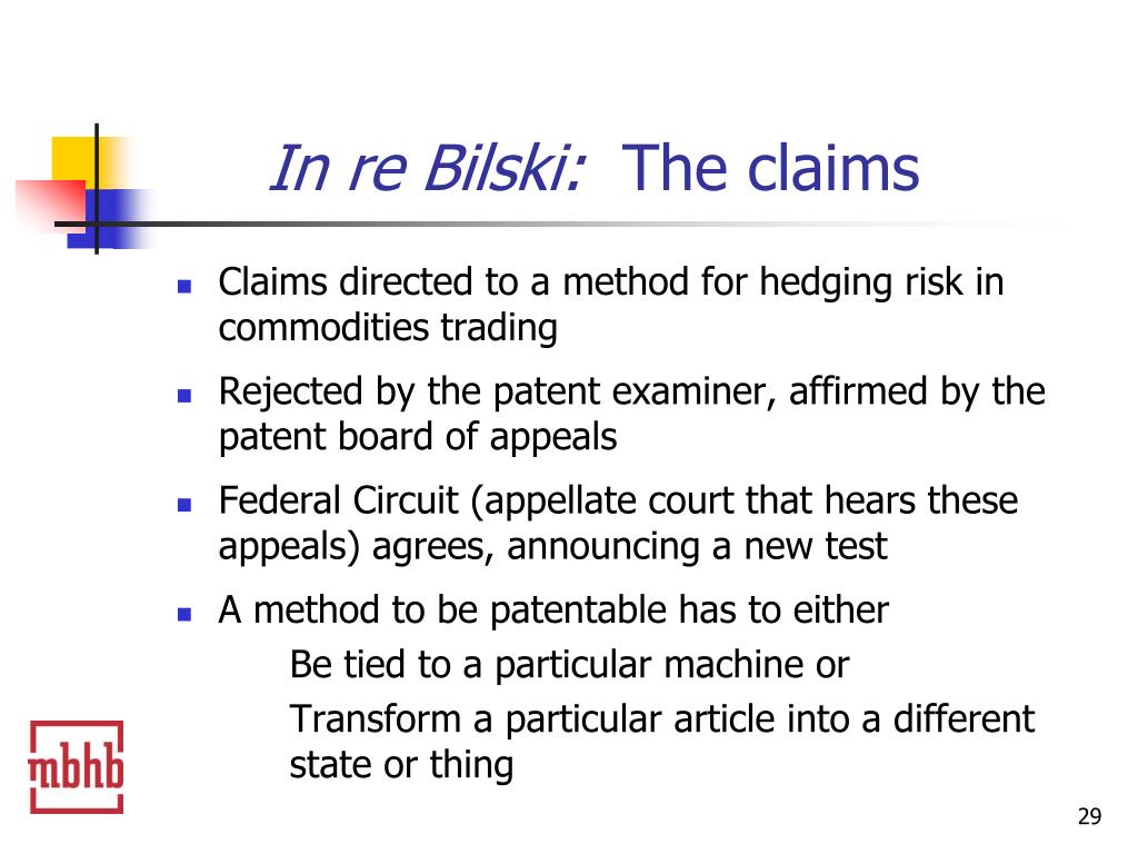 PPT - Myriad, Metabolite, Bilski, and Prometheus: The Four Horsemen of ...