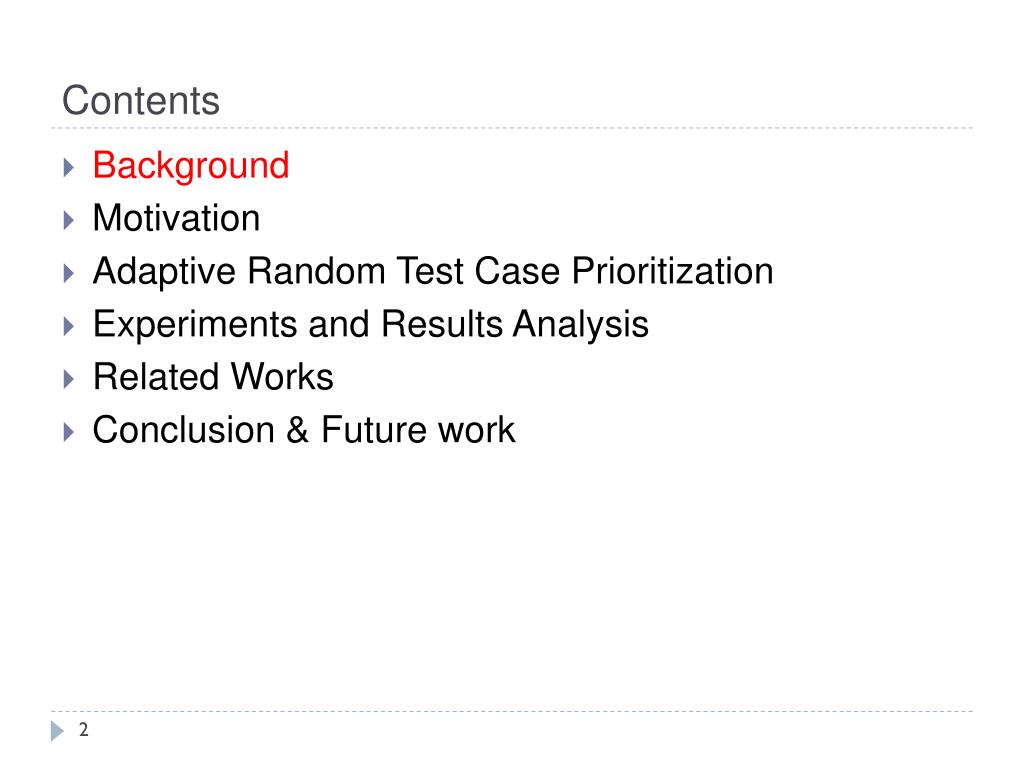 Ppt Adaptive Random Test Case Prioritization Powerpoint Presentation