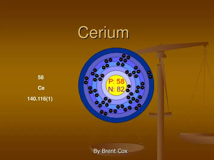 PPT - Cerium PowerPoint Presentation, free download - ID:2624342