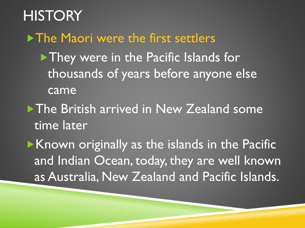PPT - Australia, New Zealand and the Pacific Islands PowerPoint ...