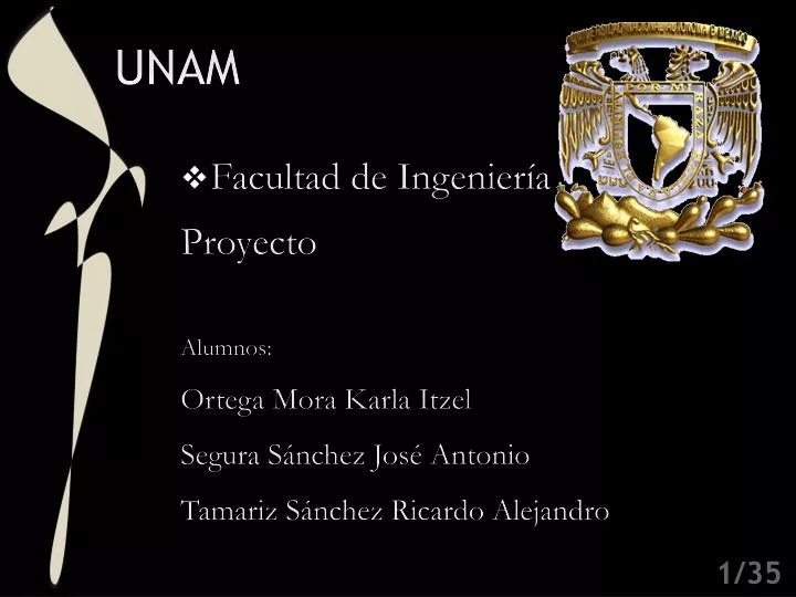 PPT - UNAM PowerPoint Presentation, free download - ID:2624439