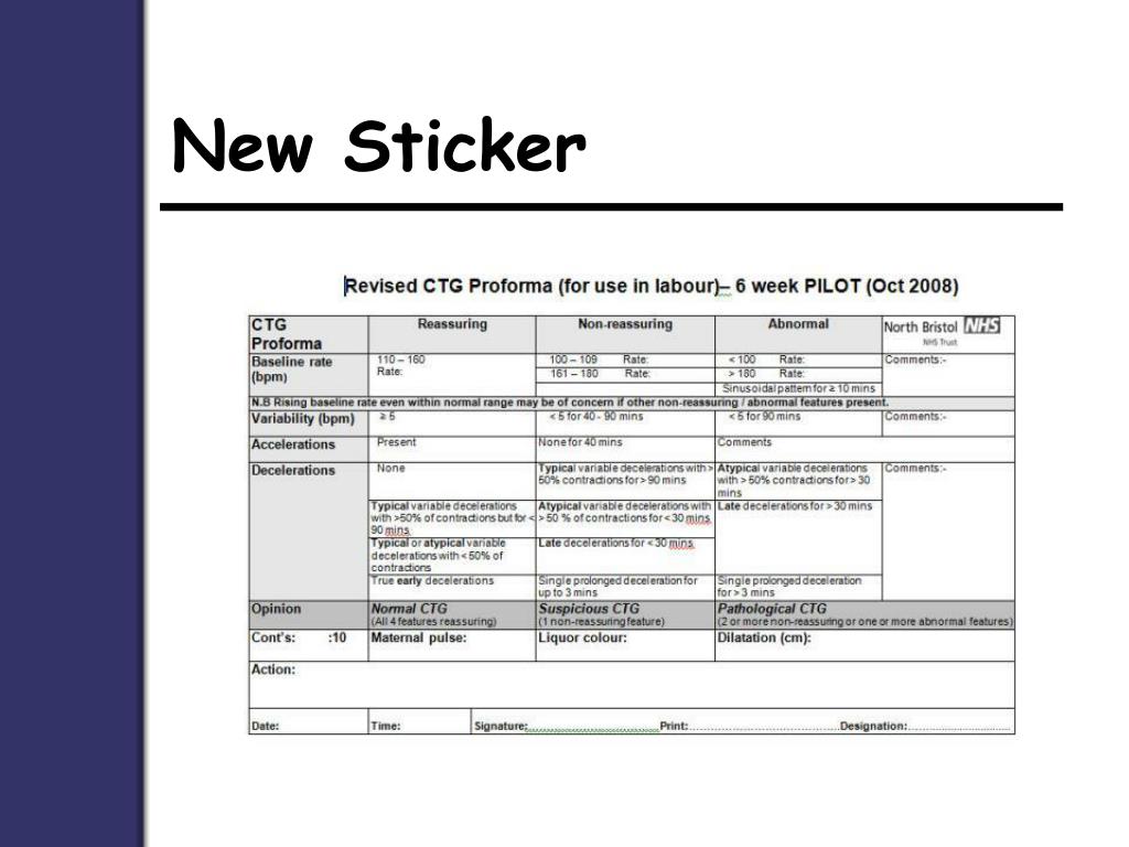 PPT - CTG Masterclass A V MA Annual Clinical Negligence Conference 2012 ...