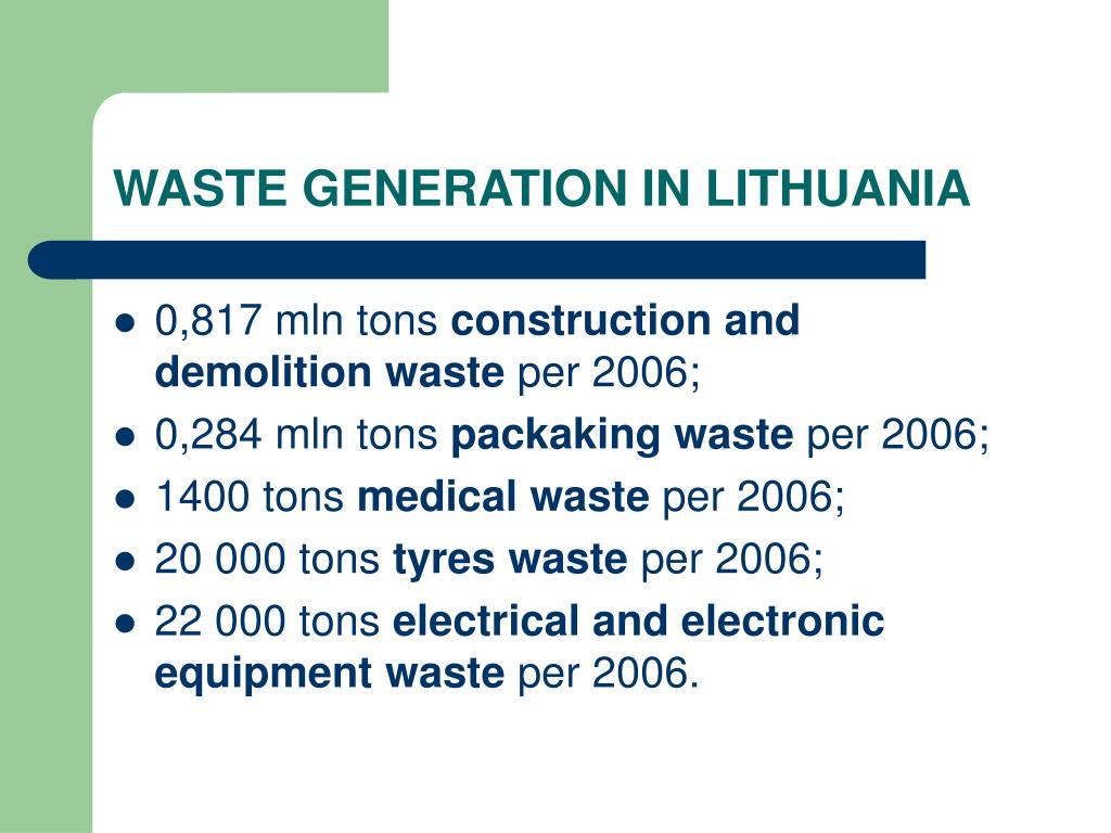 PPT - THE LITHUANIAN ASSOCIATION OF REGIONAL WASTE MANAGEMENT CENTRES ...