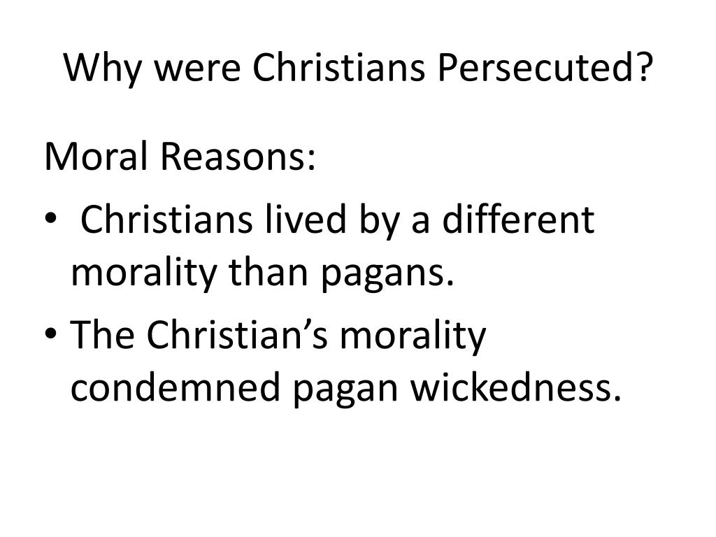 PPT - Persecution & Martyrdom in the Early Church PowerPoint ...