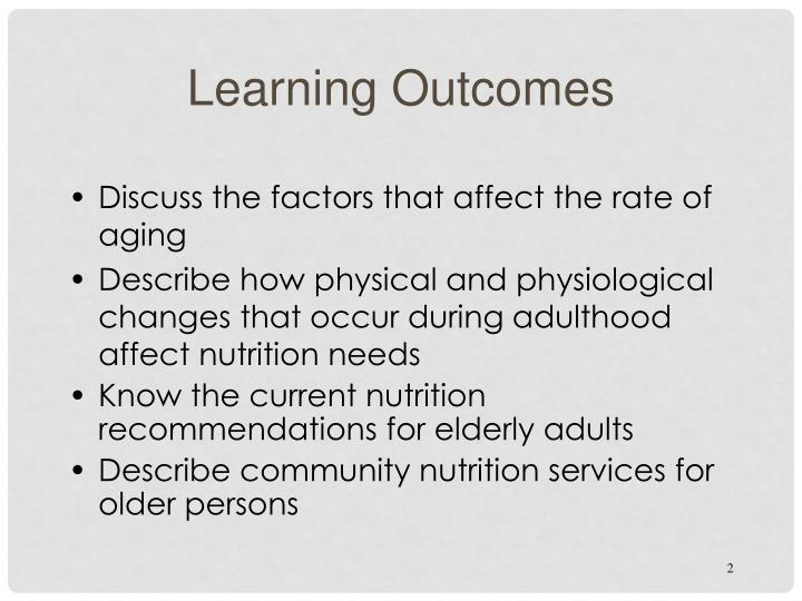 PPT - Nutrition During the Adult Years PowerPoint Presentation - ID:2625772
