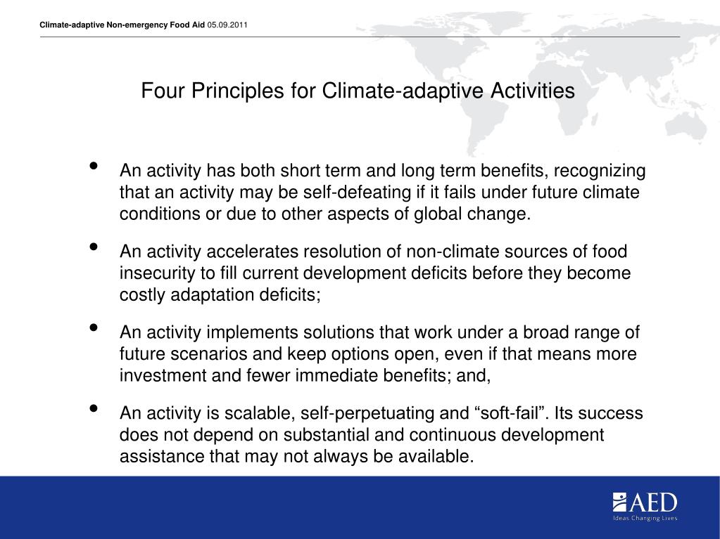 PPT - Climate-adaptive Food Security for Non-emergency Food Aid ...