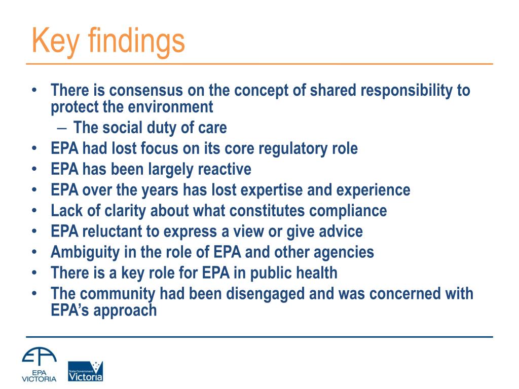 PPT - EPA Victoria Compliance & Enforcement Review PowerPoint ...