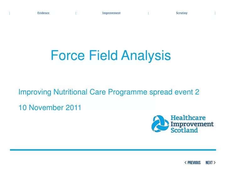 PPT - Force Field Analysis PowerPoint Presentation, free download - ID ...