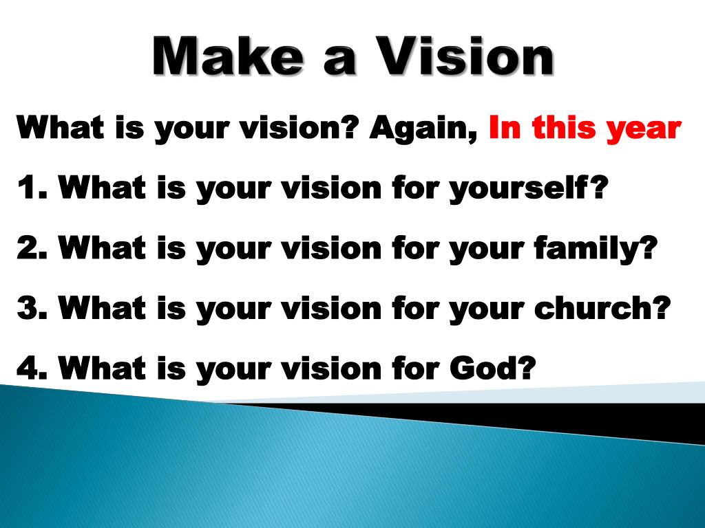 PPT - Life In Vision & Life In No Vision Proverbs 29:18 (KJV ...