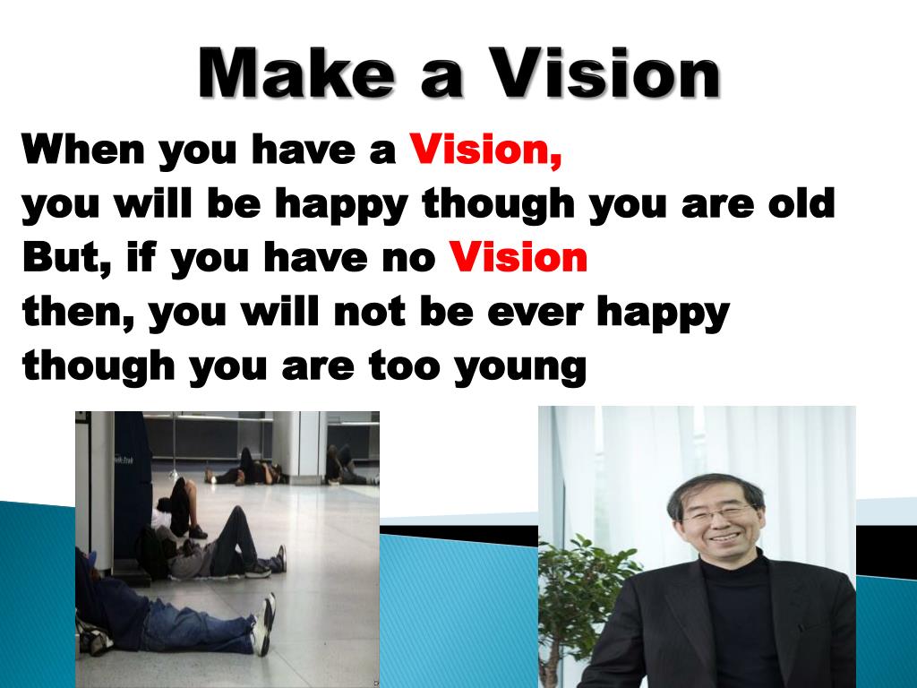 PPT - Life In Vision & Life In No Vision Proverbs 29:18 (KJV ...