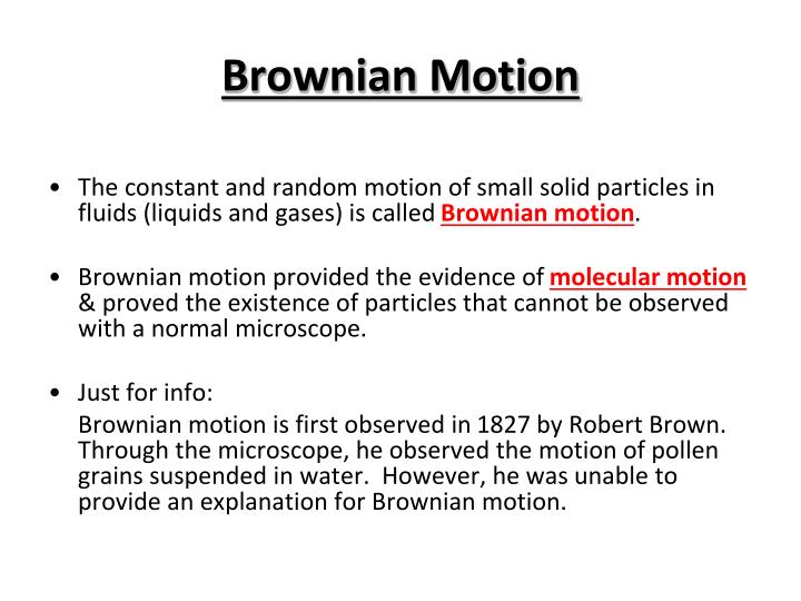PPT - Kinetic Particle Theory (Kinetic Model of Matter) PowerPoint ...