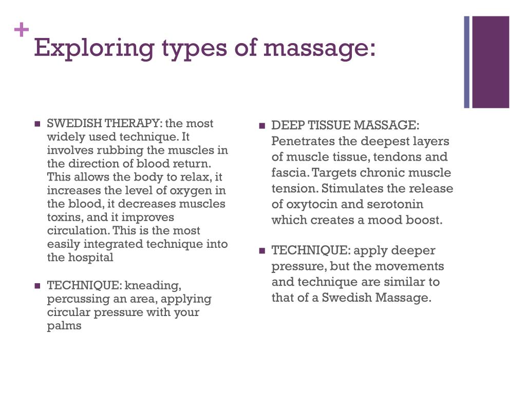 PPT - Massage Therapy in Health Care. PowerPoint Presentation, free ...