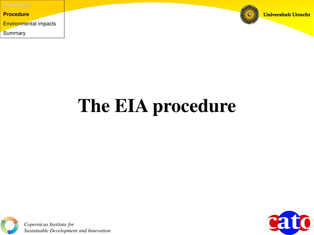 PPT - Environmental Impact Assessment of Carbon Capture, Transport ...