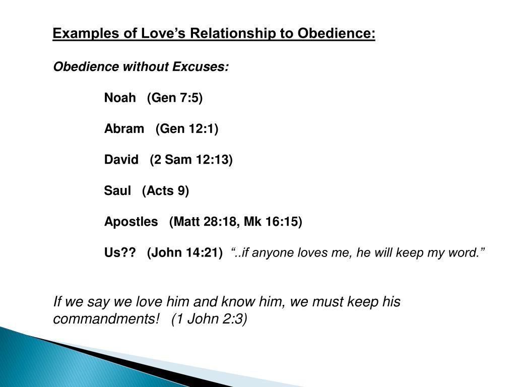 PPT - “True Love” & Obedience (Deut. 6:1-9; John 3:16) PowerPoint ...