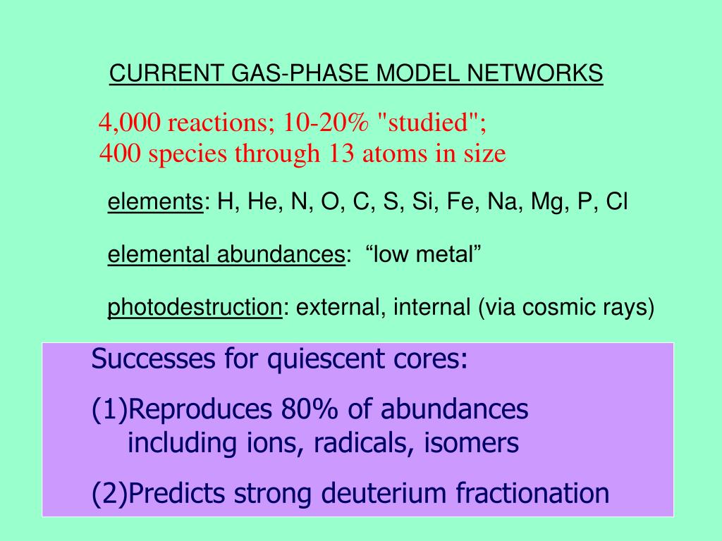 PPT - Interstellar and Circumstellar Chemistries: The Role of Neutral ...