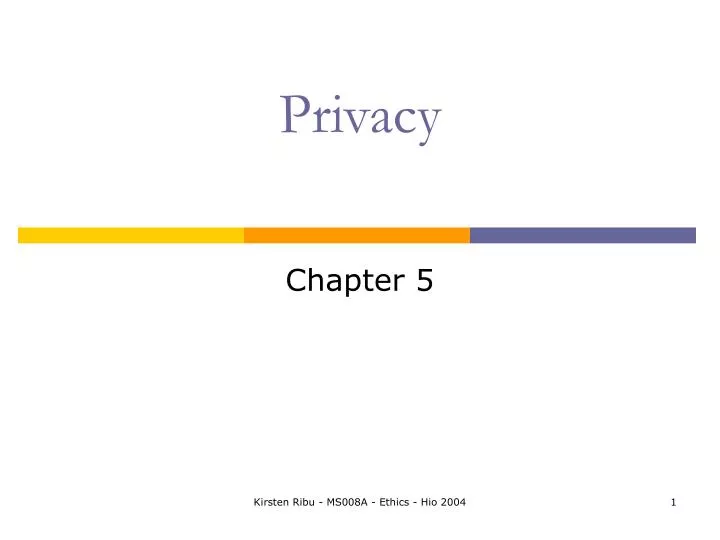 PPT - Privacy PowerPoint Presentation, free download - ID:2628044