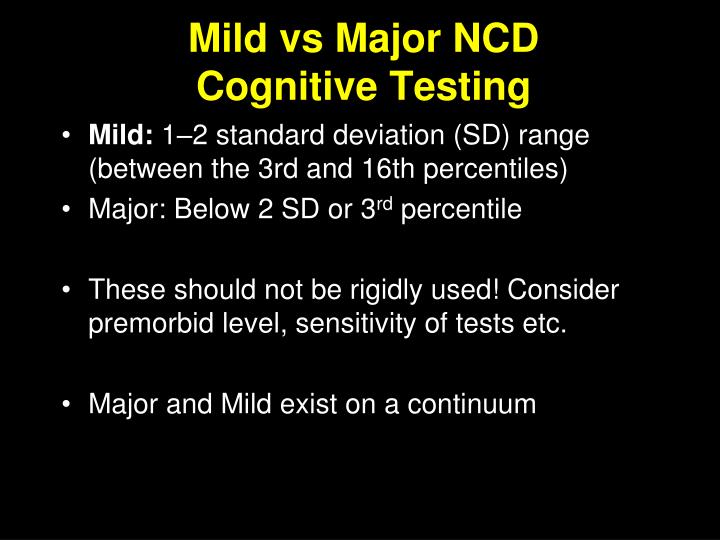 PPT - Neurocognitive Disorders of the DSM-5 PowerPoint Presentation ...
