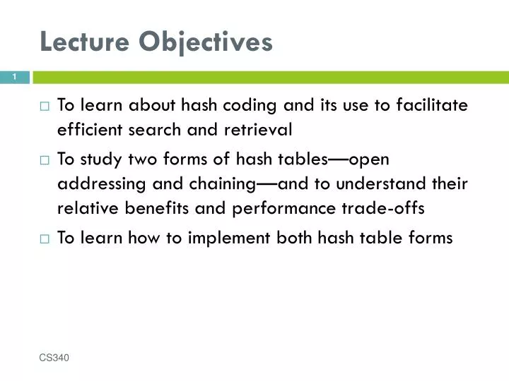 PPT - Lecture Objectives PowerPoint Presentation, free download - ID ...