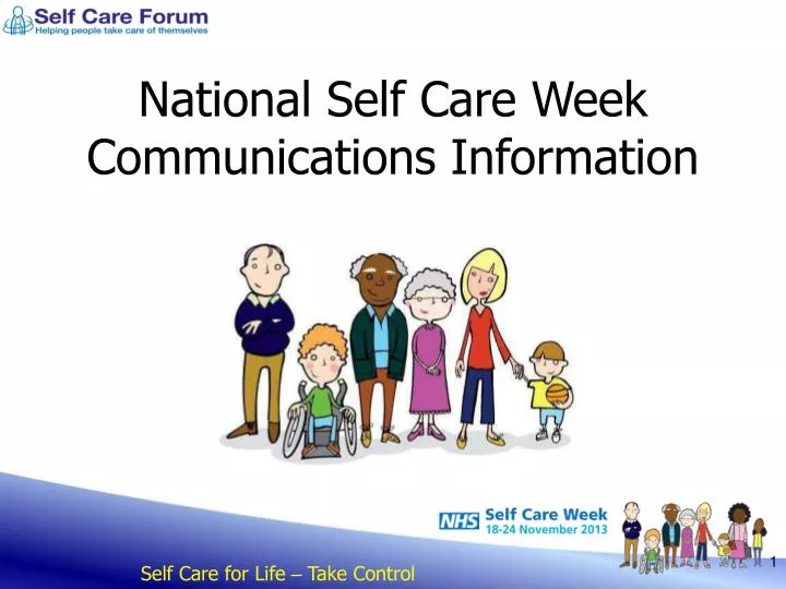 PPT - National Self Care Week Communications Information PowerPoint ...