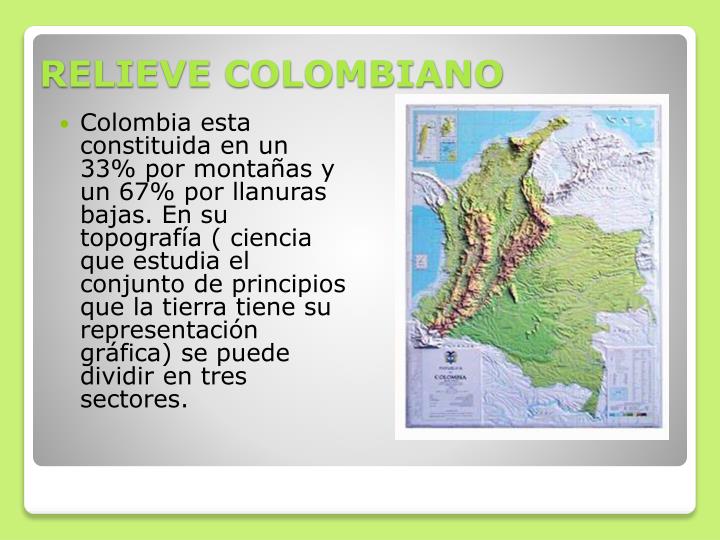 PPT - RELIEVE COLOMBIANO PowerPoint Presentation - ID:2629212