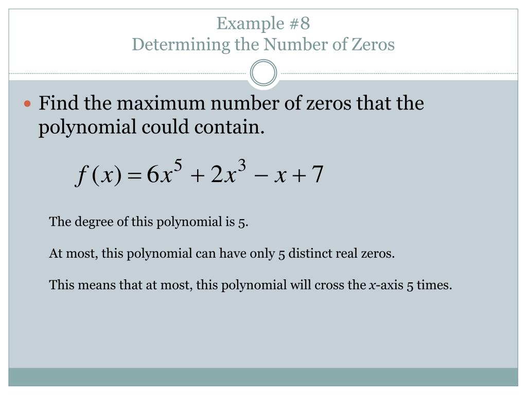 PPT 4 1 Polynomial Functions PowerPoint Presentation Free Download 