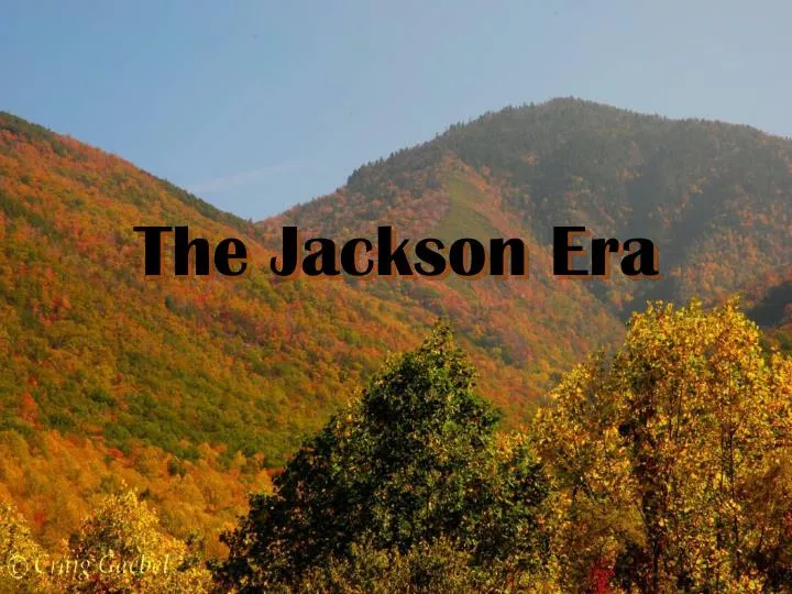 PPT - The Jackson Era PowerPoint Presentation, free download - ID:2629733