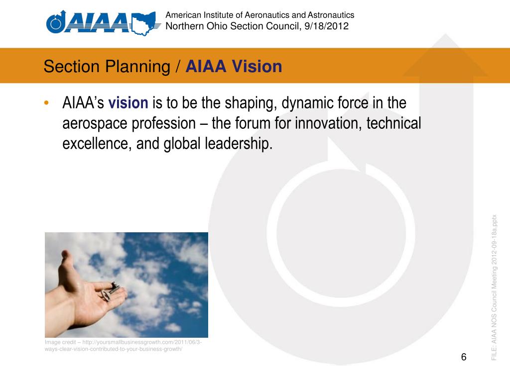 PPT - AIAA Northern Ohio Section Council Meeting PowerPoint ...