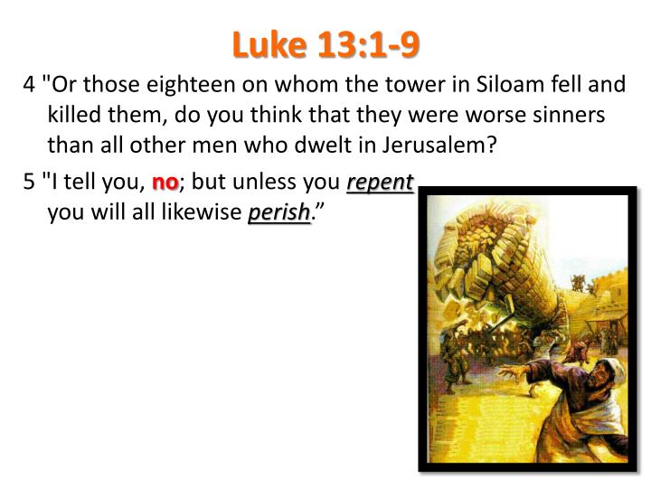 PPT - “Repent or Perish!” PowerPoint Presentation - ID:2630426