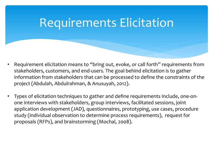 PPT - Project Requirement Gathering: Recommended "Best" Practices ...