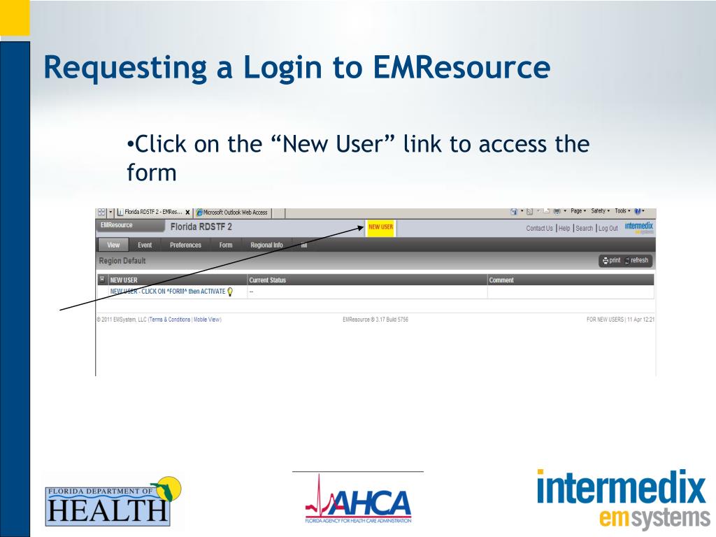 PPT - ESS to EMResource Basic Hospital User Training PowerPoint ...